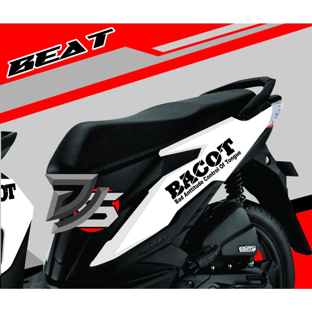 Jual Sticker BACOT BEAT Street / Bacot sticker / Stiker BACOT BEAT ...