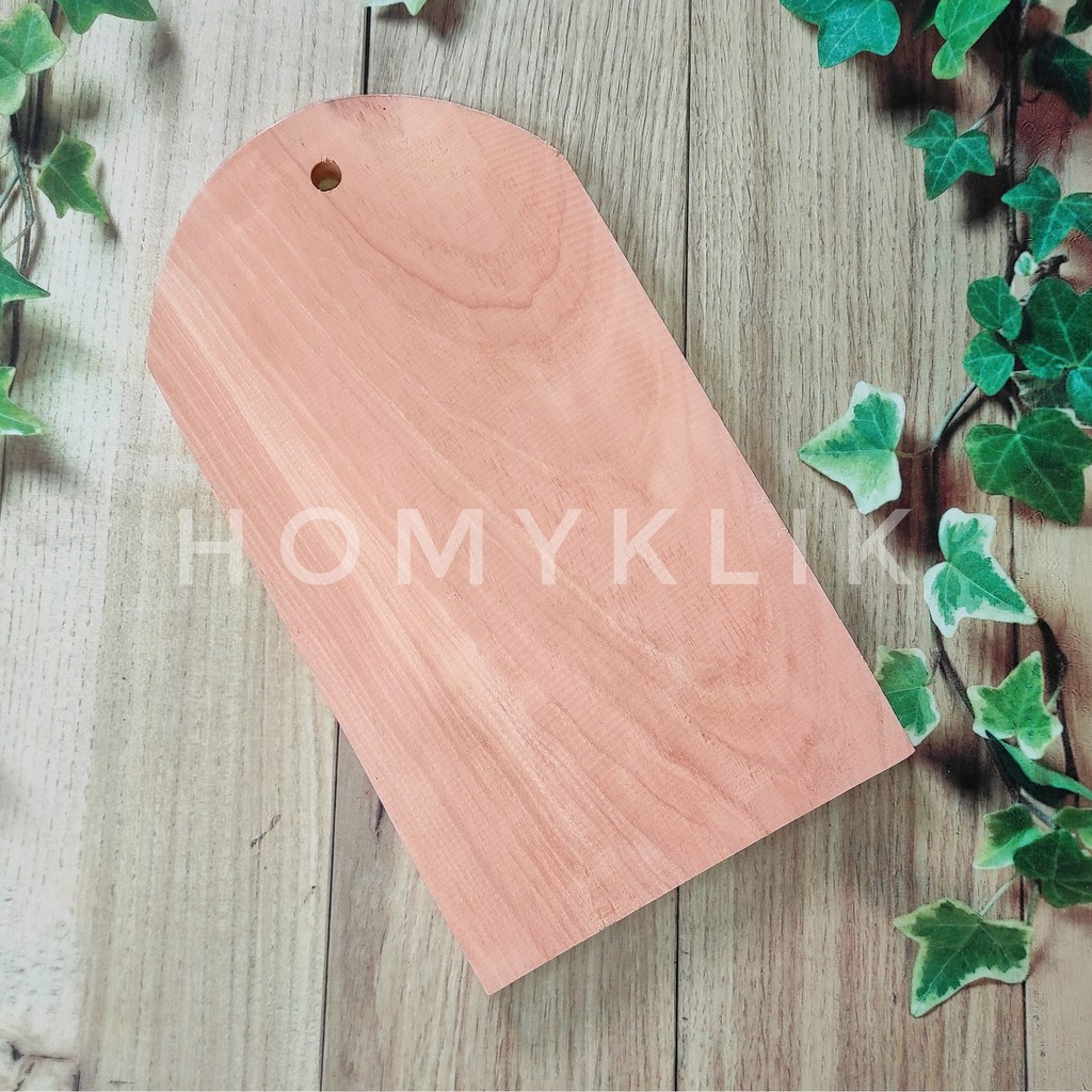 Jual Talenan Kayu Gunungan 30x16.5 cm Telenan Mahoni Besar Wooden ...