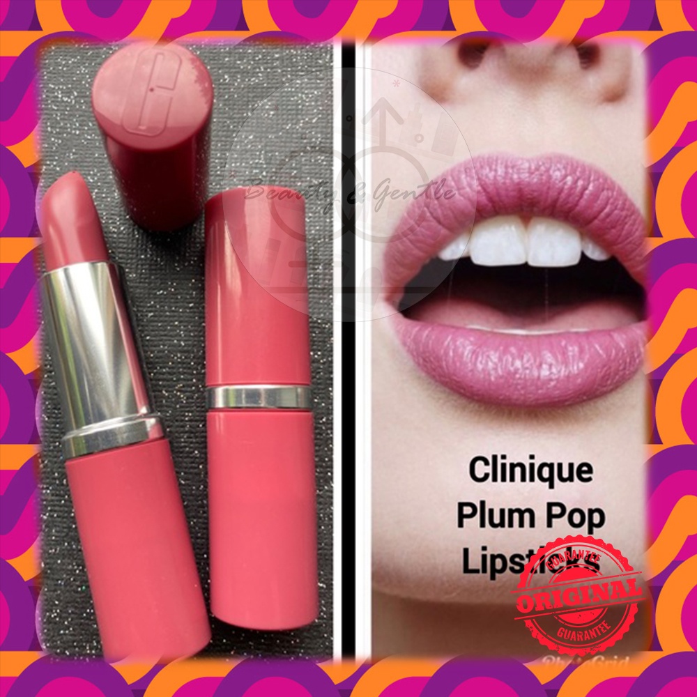Jual PROMO Clinique Pop Lip Colour + Primer Rouge Intense + Base Plum ...