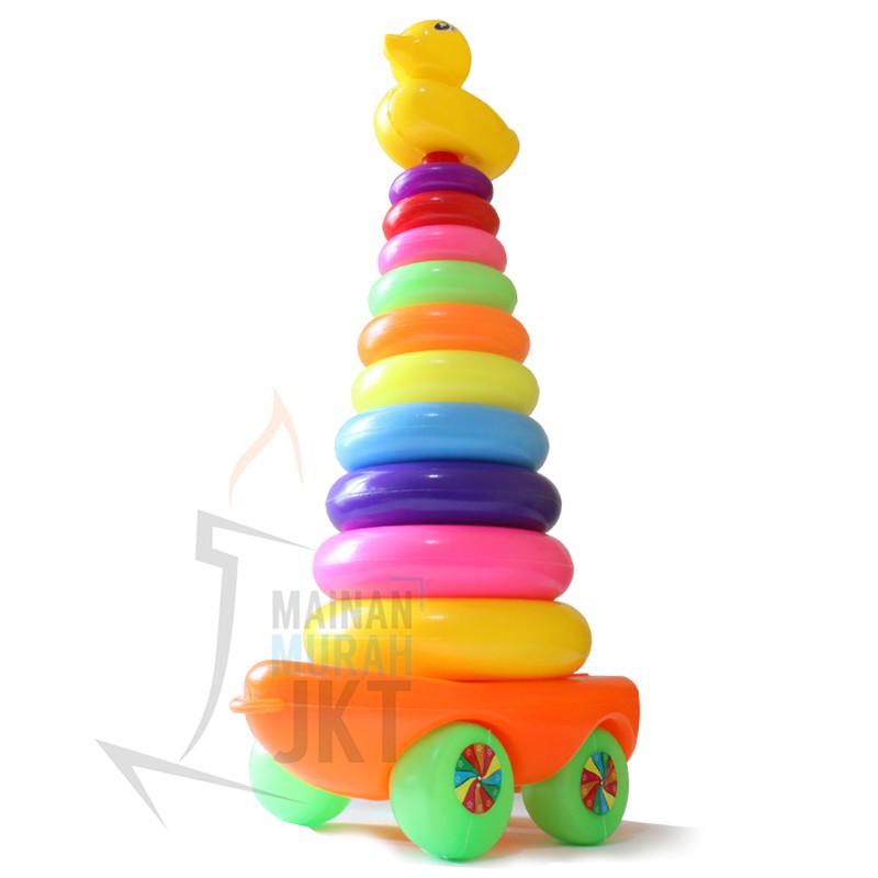 Jual MAINAN DONAT SUSUN RODA DONAT MAINAN ANAK RING DONAT | Shopee ...