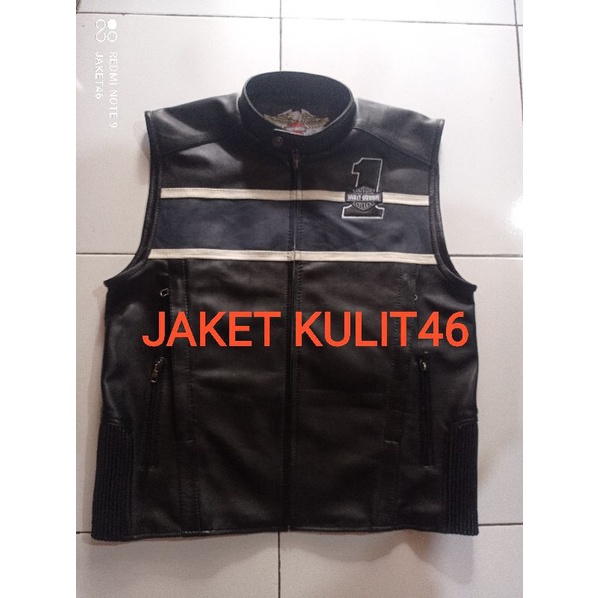 Jual Romoi kulit harley Davidson terbaru,rompi kulit asli,rompi kulit ...