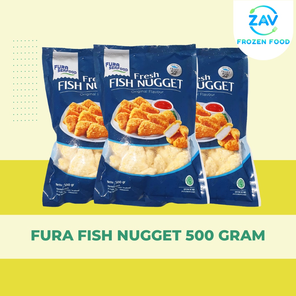 Jual FURA FISH NUGGET / NAGET IKAN 500 GRAM | Shopee Indonesia