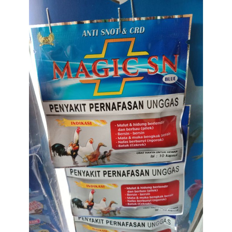 Jual obat ayam sakit / magic sn /magic sn biru | Shopee Indonesia