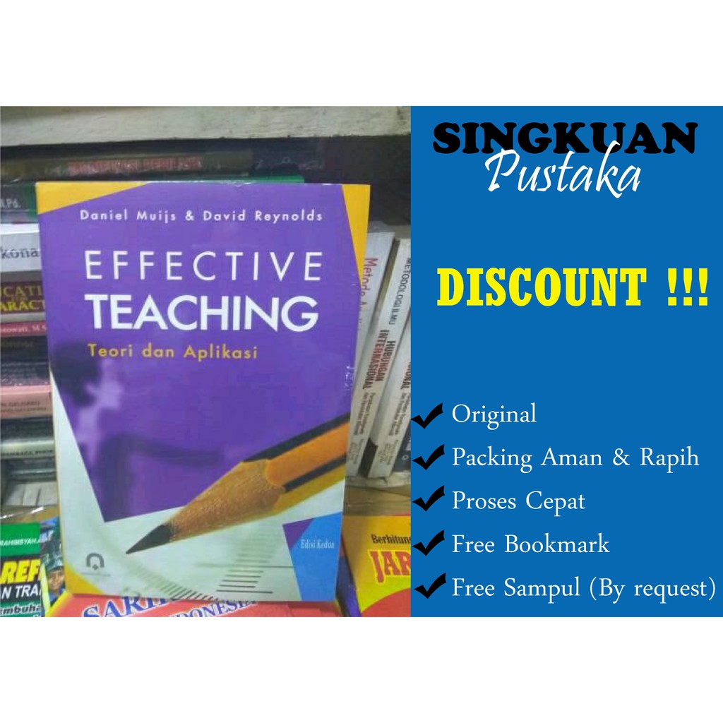 Jual Effective Teaching, Teori Dan Aplikasi - Daniel Muijs, David ...