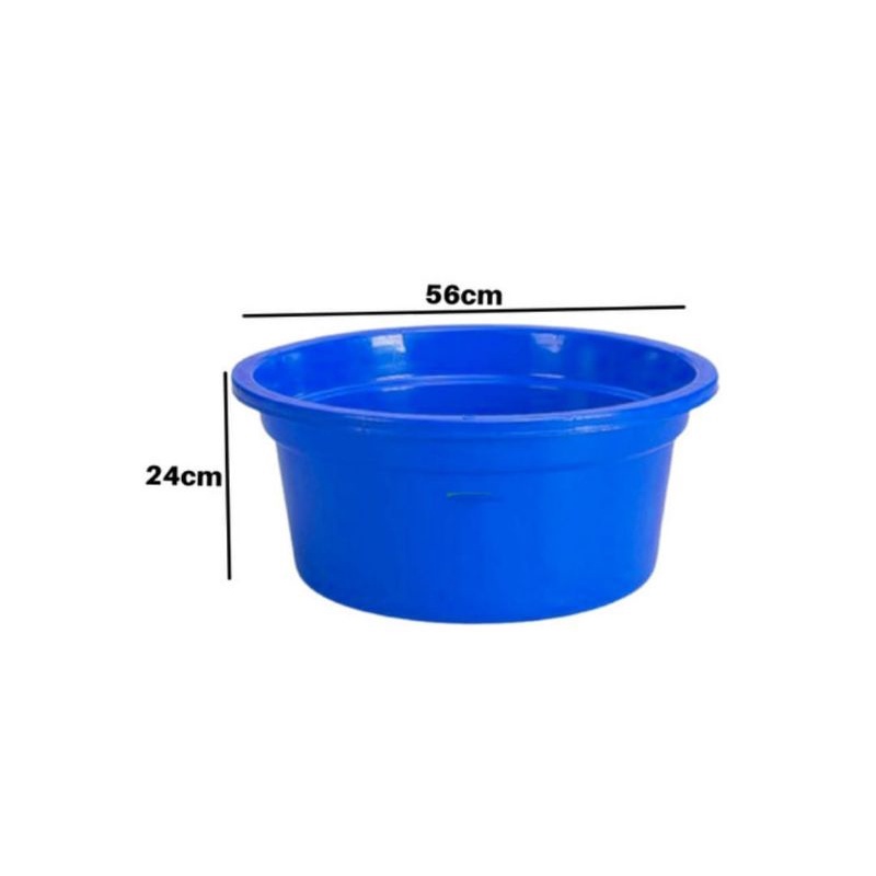 Jual BAK BULAT PLASTIK 24 LIONSTAR BA-24 BASKOM EMBER TEMPAT AIR CUCI ...