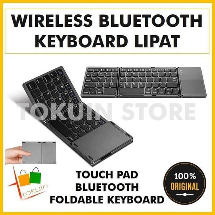 Jual Unik Jual Foldable Keyboard Lipat Bluetooth Wireless Portable ...