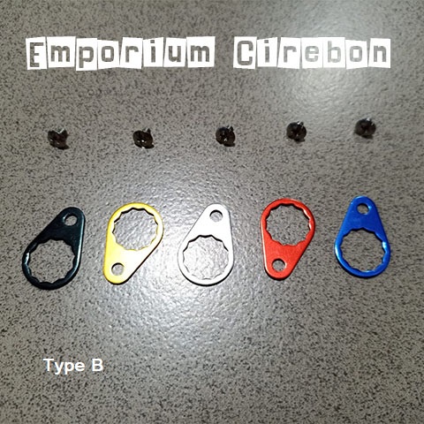 Jual Lock Plate Nut Handle/ Pengunci Mur Handle BC | Shopee Indonesia