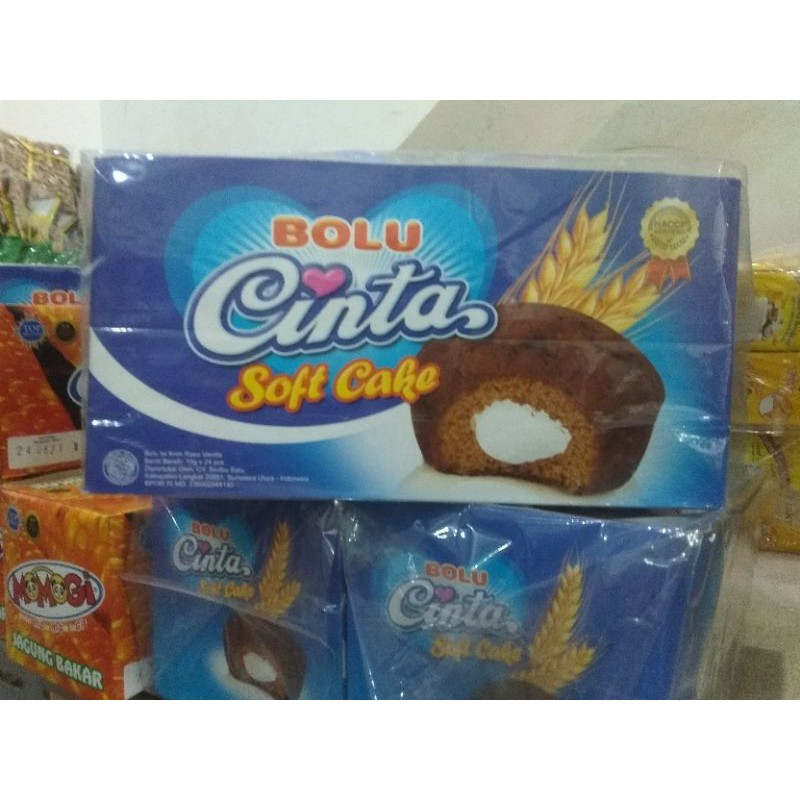 Jual Bolu Cinta - Soft Cake Coklat Gandum | Shopee Indonesia