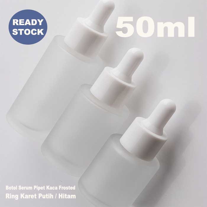 Jual Botol Kosong Serum 15ml 20ml 30ml 50 ml Botol Kaca Pipa Treatment ...