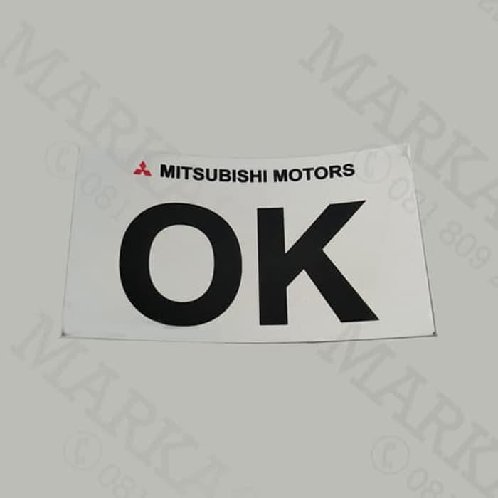 Jual Stiker / Sticker Mitsubishi Inspection OK | Shopee Indonesia