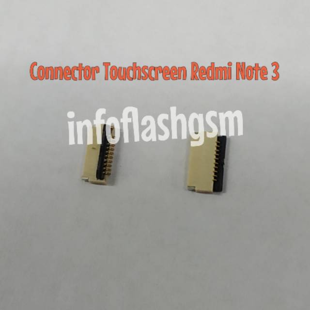 Jual Connector Konektor Soket Touch Touchscreen Xiaomi Redmi Note 3 ...