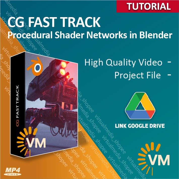 Jual Cg Fast Track Procedural Shader Networks In Blender Dvd Belajar Procedural Shader Node