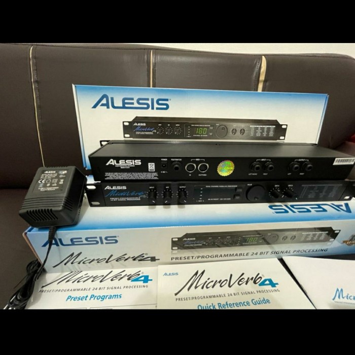 Jual ALESIS MICROVERB 4 ( EFFECTS VOCAL ) MADE IN TAIWAN | Shopee Indonesia