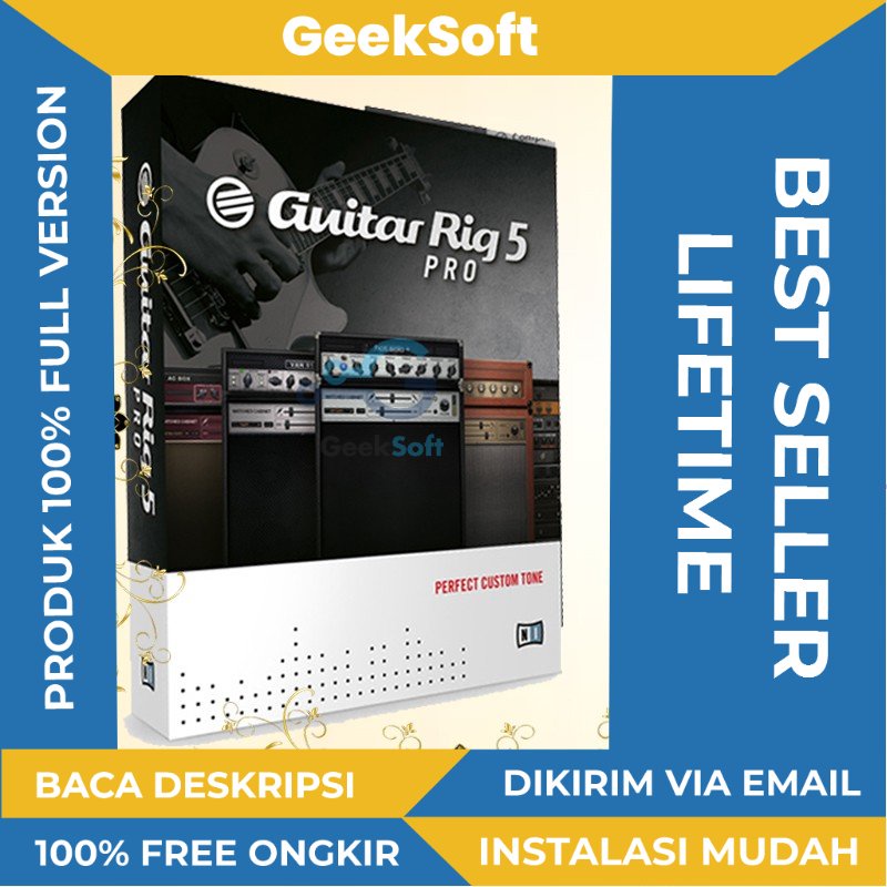 Jual Guitar Rig 5 Pro VST DAW Pro - untuk Merekam dan Memproses Audio Gitar dengan Kualitas ...