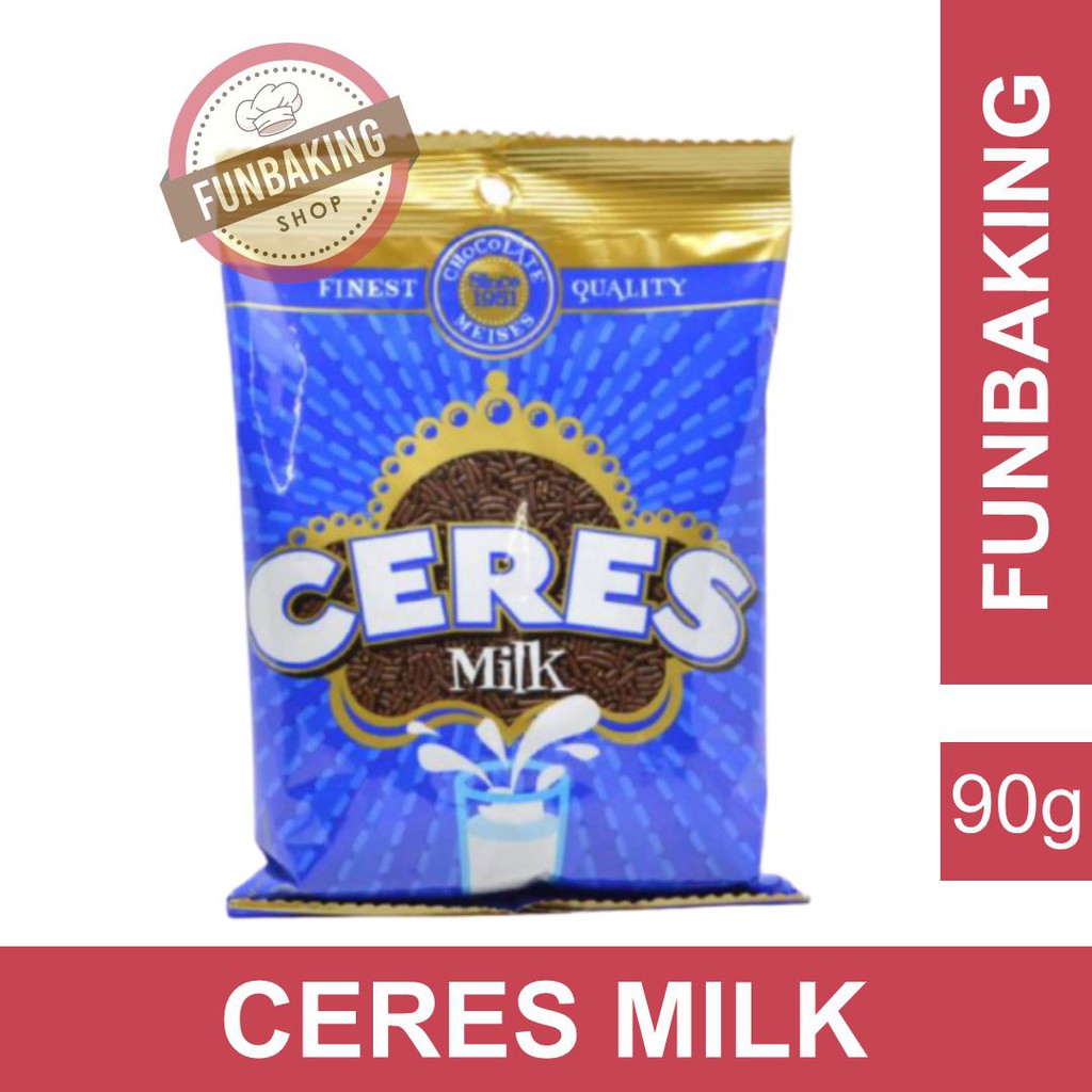 Jual FunBaking - Ceres Milk 90g / Meses Ceres Milk Hagelslag 90g ...