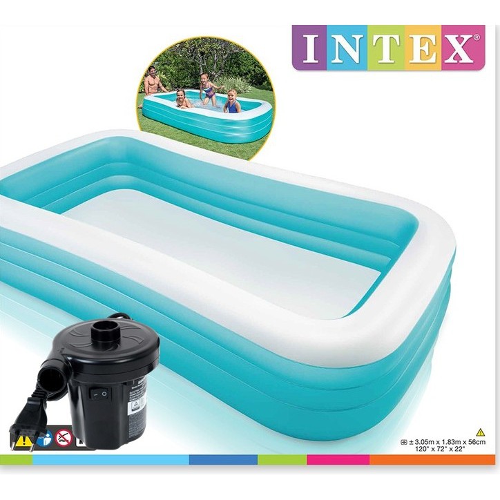 Jual ISTANATOYS Kolam Renang Anak Jumbo Keluarga Swim Center Family ...