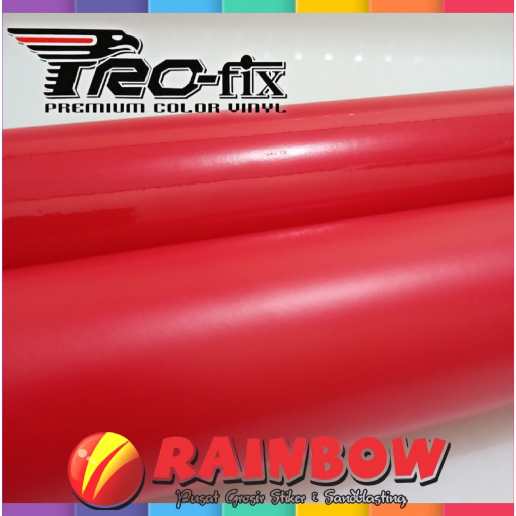 Jual Scotlet Motor Skotlet Profix warna MERAH Glossy / Matte L 45 cm x ...
