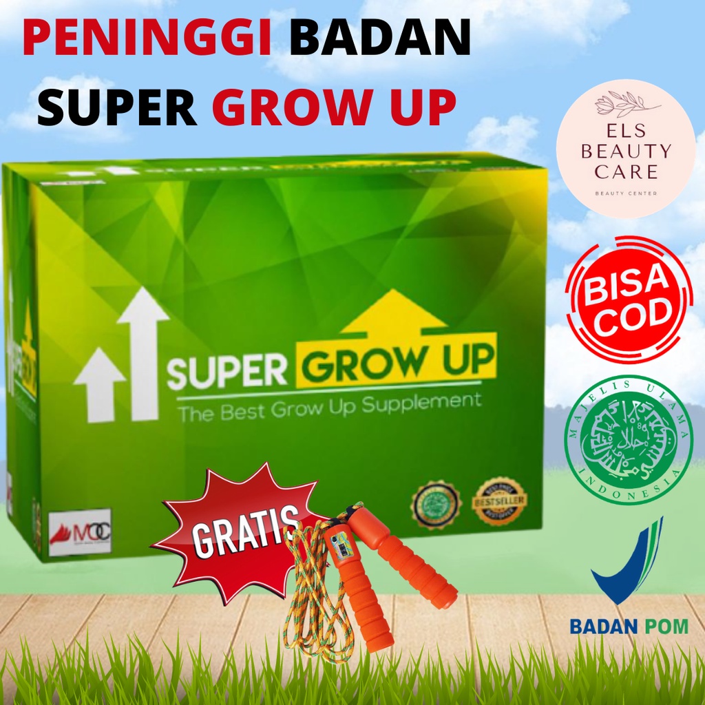 Jual SUPER GROW UP SUSU PENINGGI BADAN GARANSI UANG KEMBALI | Shopee ...