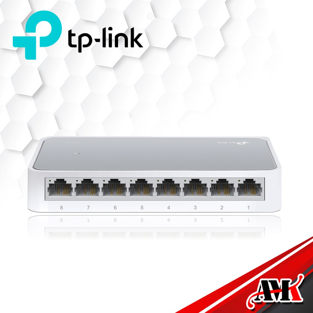 Jual Switch Hub 8 Port 10/100Mbps TP-Link TL-SF1008D Desktop Switch ...