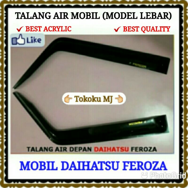 Jual TALANG AIR MOBIL DAIHATSU FEROZA / TAFT GT / ROCKY [MODEL LEBAR ...