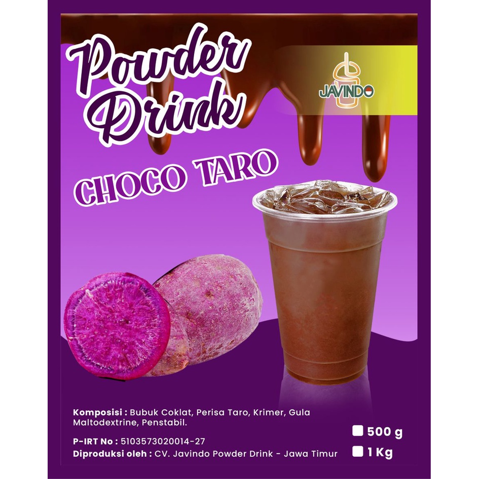 Jual Bubuk Minuman Choco Taro 1Kg | Shopee Indonesia