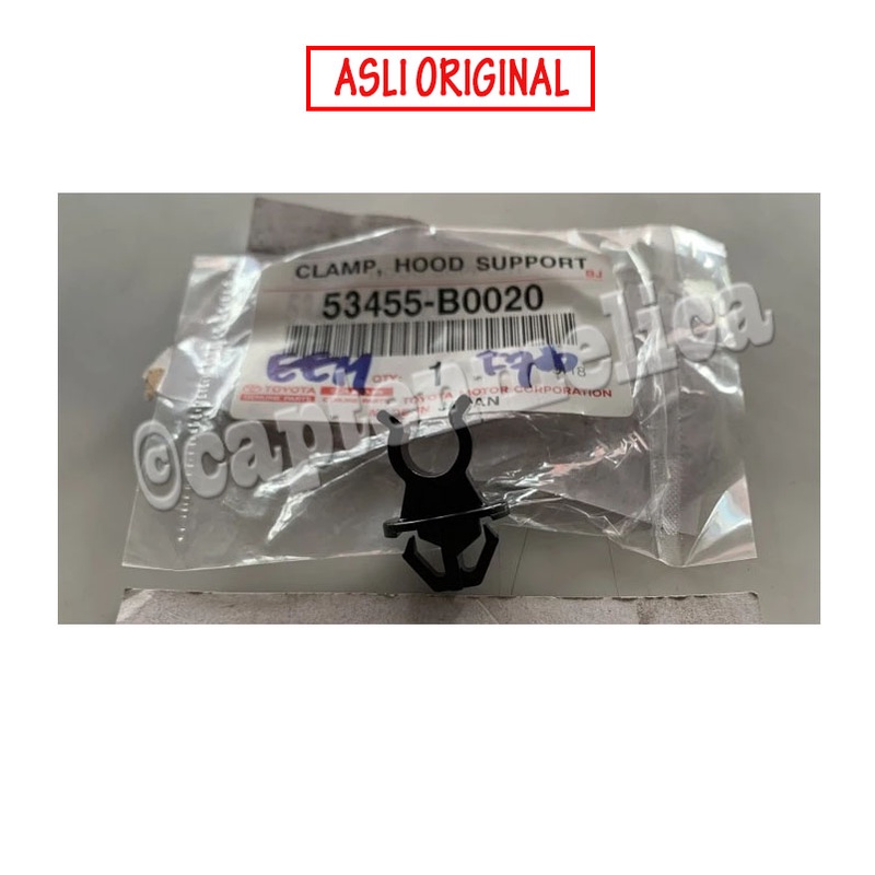 Jual ORI Bracket KLIP Besi Tiang Penyangga Kap Tutup ATAS mesin RUSH ...