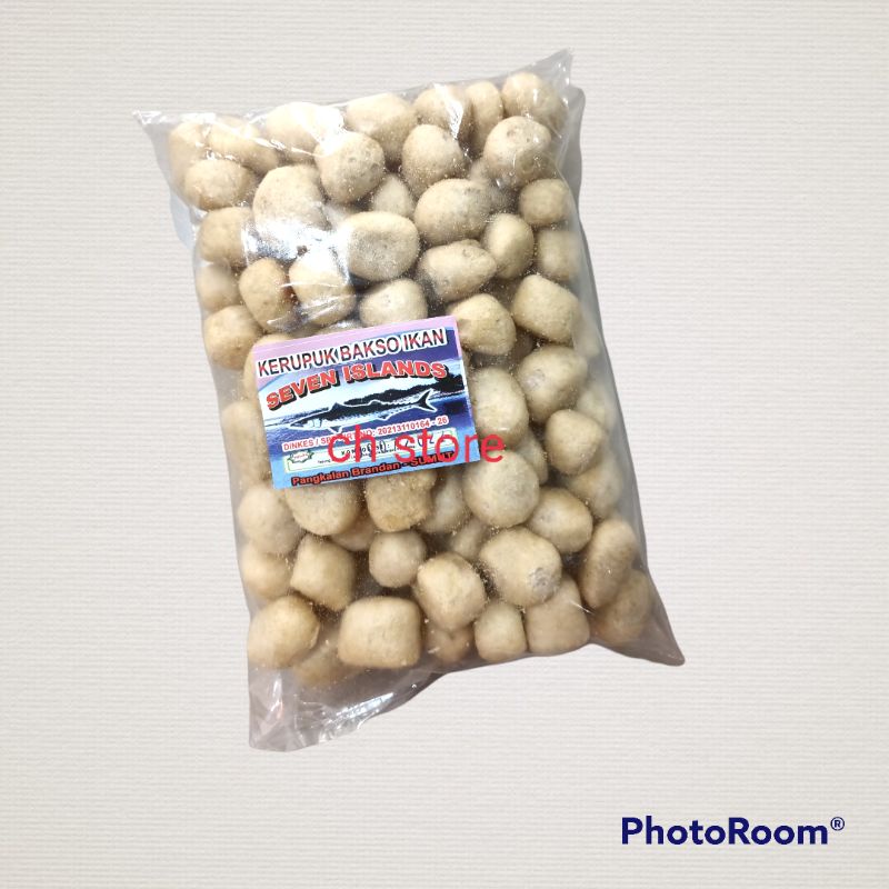 Jual KERUPUK BAKSO IKAN SEVEN ISLAND 200 GRAM | Shopee Indonesia