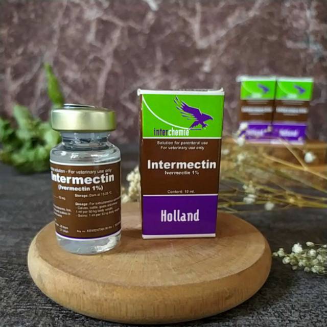 Jual INTERMECTIN 1% 10ML ,mengobati scabiesObat Gudig Obat Scabies ...