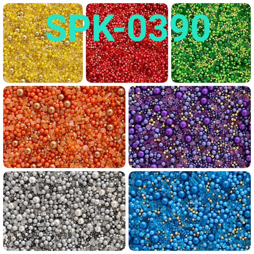 Jual GR-SPK-0390 Sprinkle sprinkle sprinkel 1kg mix mutiara rock sugar ...