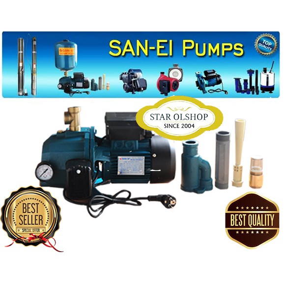 Jual Garansi pompa air automatic jet pump "SAN EI " Se 260 A 30 meter ...