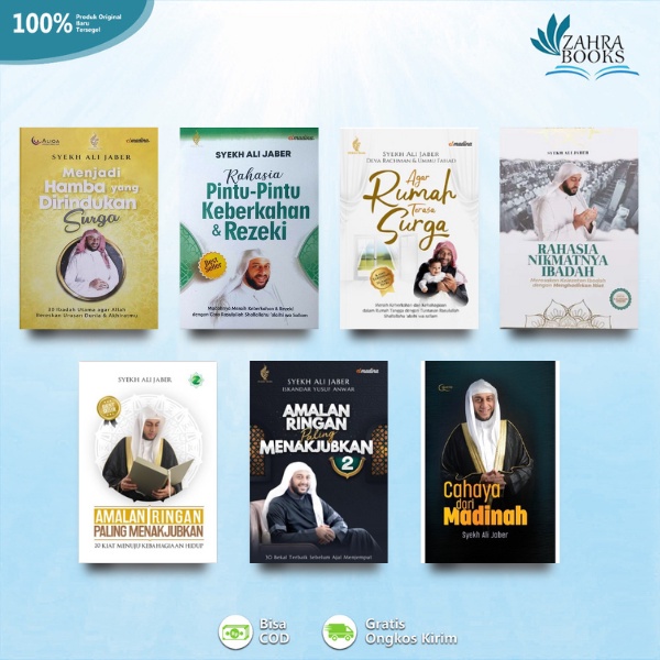 Jual BUKU MENJADI HAMBA YANG DIRINDUKAN SURGA,AGAR RUMAH TERASA SURGA,RAHASIA PINTU-PINTU ...