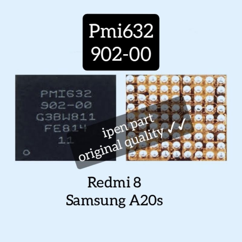 Jual IC Power Pmi632-902 Rdmi Note 8 Sam A20s Org New Tested Pmi632 902 ...