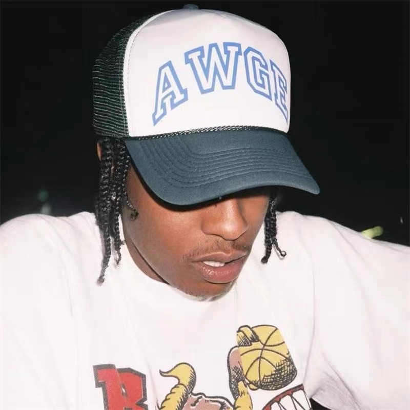 Jual Awge A$AP ROCKY Trucker Hat | Shopee Indonesia