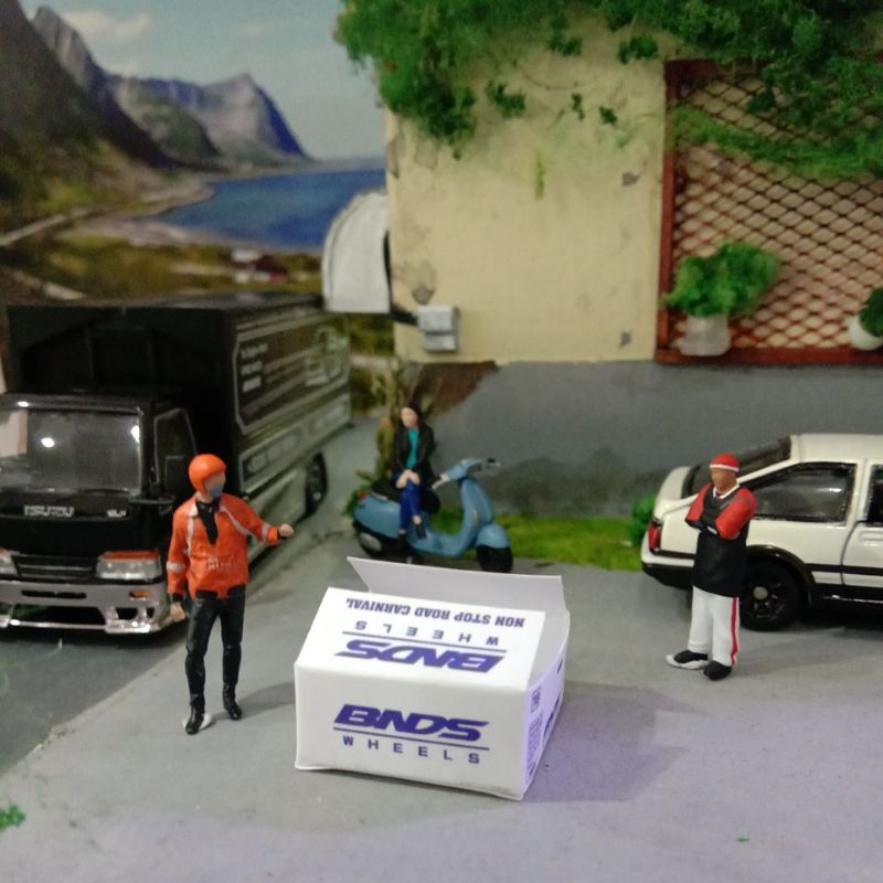 Jual Action Figure Scale 1/64 Premium Painted Diorama Diecast ...