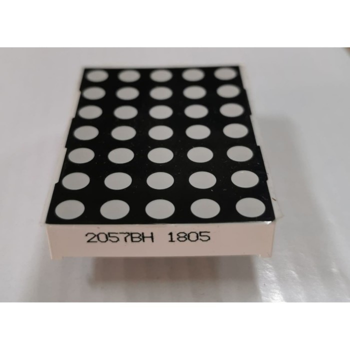 Jual Dot Matrix 5x7 LED 2inch 5mm Display Text 5*7 2 inch 5 mm 2 ...