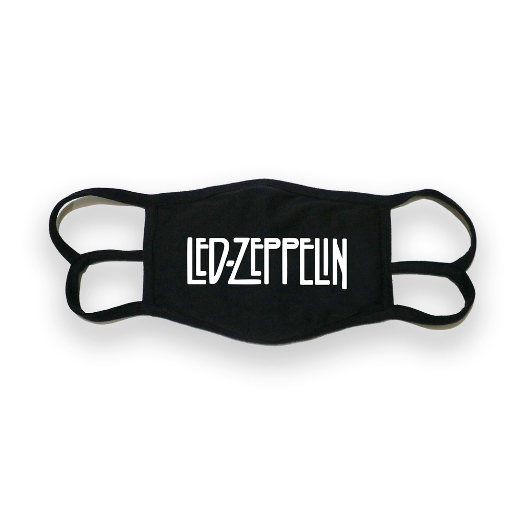 Jual Masker Premium Cotton Combed Led Zeppelin (Font) | Shopee Indonesia