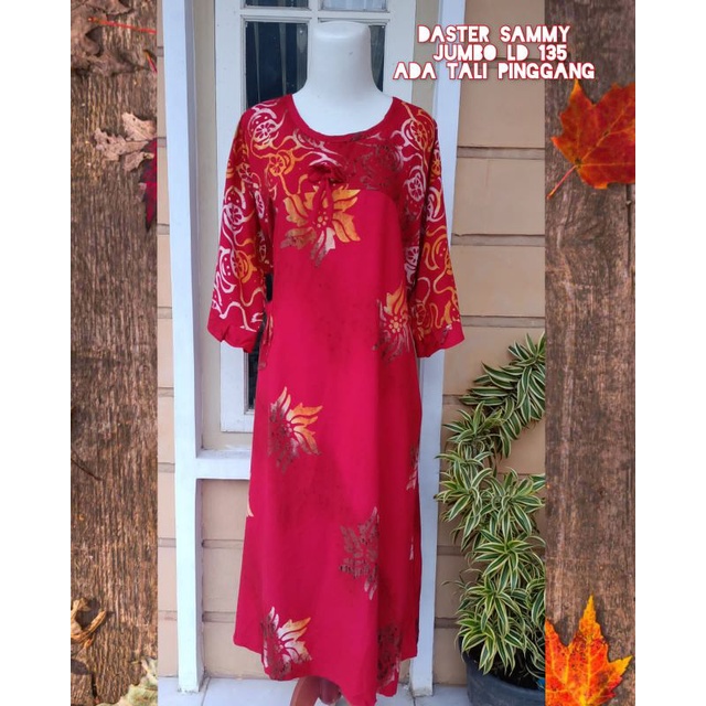 Jual Daster Batik Sammy Jumbo (foto real piec ) | Shopee Indonesia