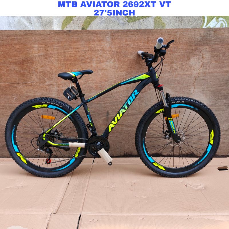 Jual Sepeda Gunung Aviator 2692 XT VT 27'5Inch 3x8Sp Hi-ten stell ...