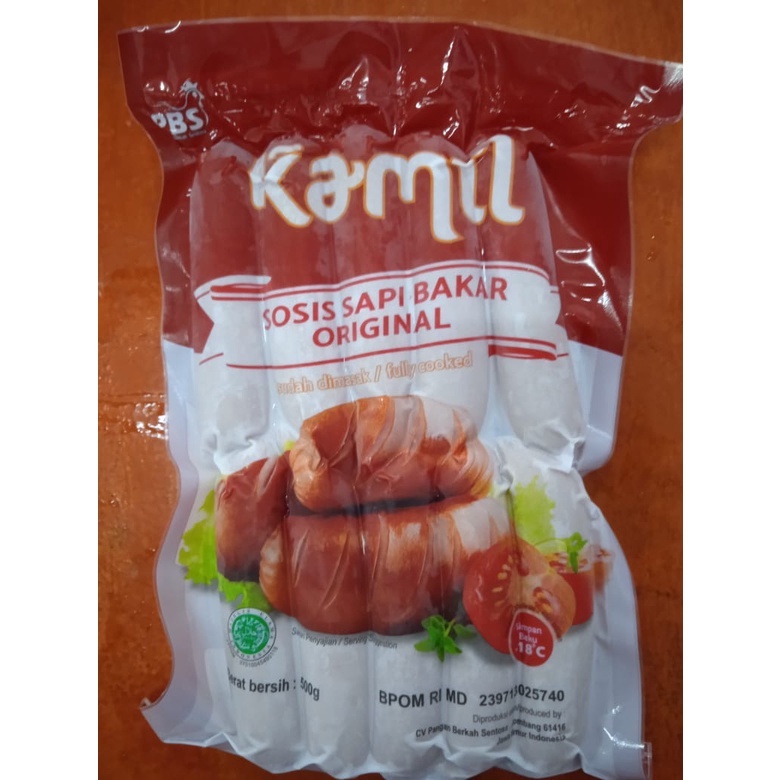 Jual Kamil Sosis Bakar Original 500 Gr Shopee Indonesia