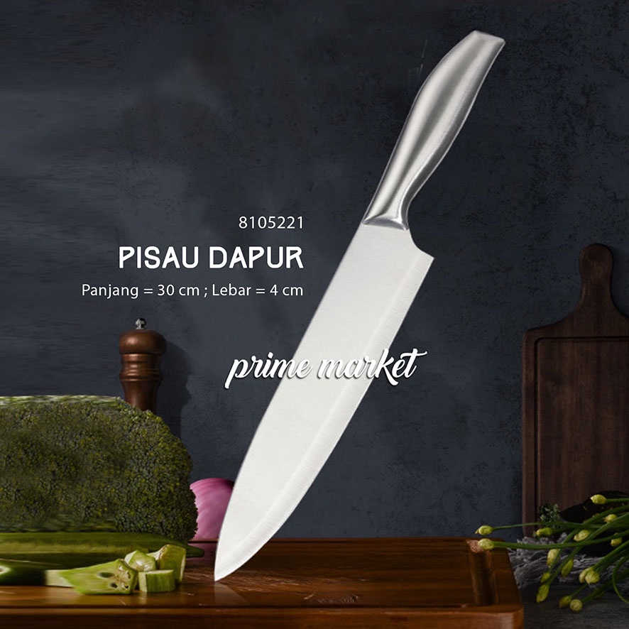Jual Pisau Dapur Super Tajam Stainless Steel / Chef Knife Premium ...