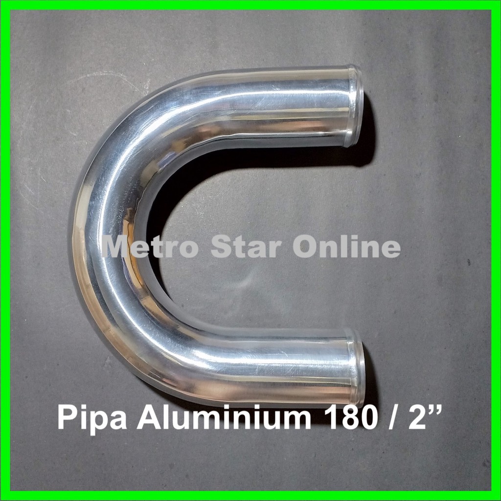 Jual Pipa Aluminium 180 Derajat 2" Pipa Intercooler Pipa Turbo Pipa ...