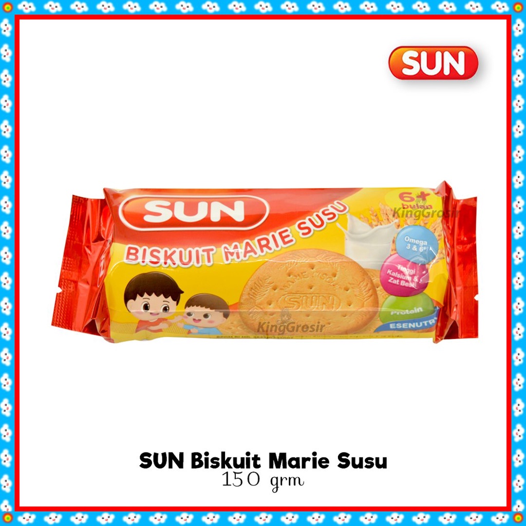 Jual Sun Biskuit Marie Roll / Biskuit Balita 6 Bulan Keatas | Shopee ...