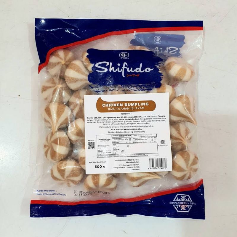 Jual SHIFUDO Dumpling Chicken 500g Isi 28 | Shopee Indonesia