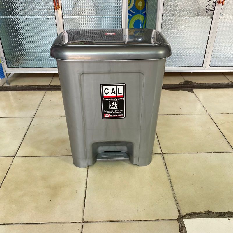 Jual SHINPO - Tempat Sampah Injak + Ember 10 15 20 25 Liter / Tempat Wadah Sampah Injak / Injek ...