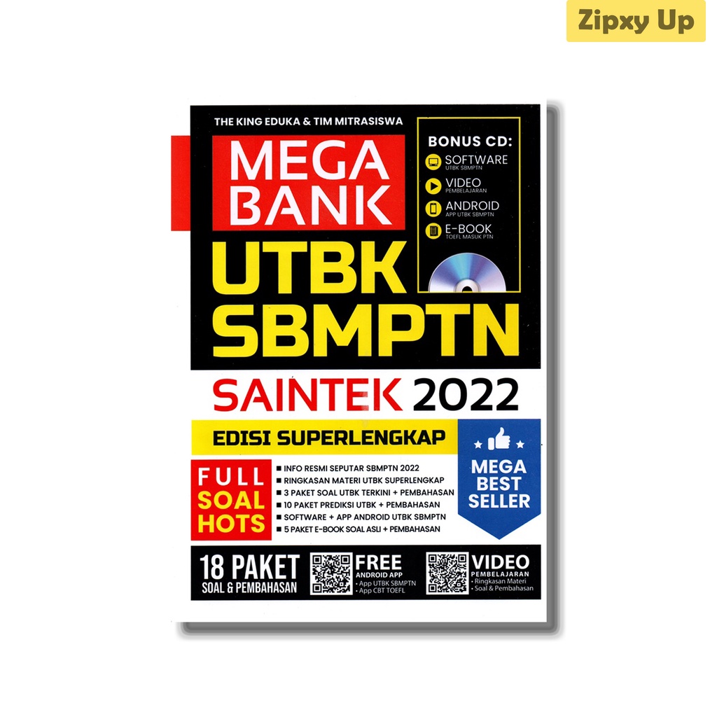 Jual Buku Mega Bank UTBK SBMPTN SAINTEK 2022 Edisi Superlengkap | Shopee Indonesia