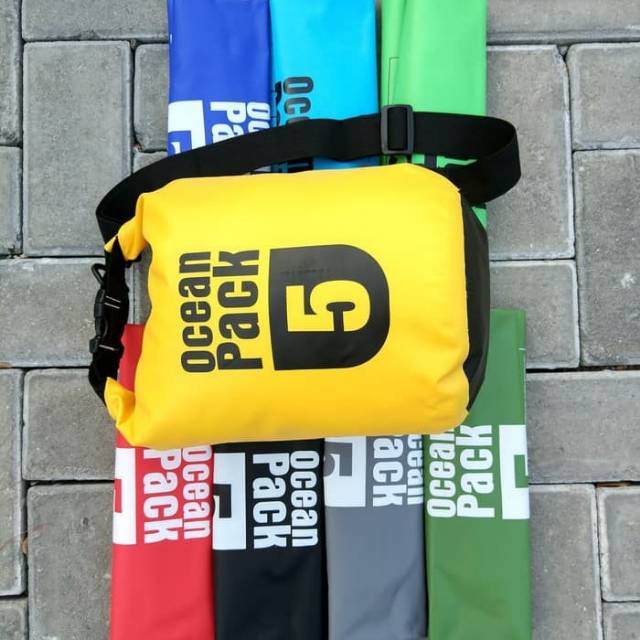 Jual Drybag 5 Liter Dry - Bag 5 Liter - Waterproof Bag 5 Liter | Shopee ...