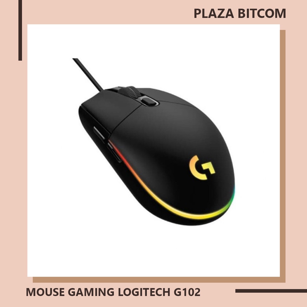 Jual MOUSE GAMING LOGITECH G102 V2 LIGHTSYNC ORIGINAL 100% | BITCOM PLAZA | Shopee Indonesia