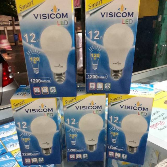 Jual LAMPU LED BULB SMART VISICOM 12 WATT SURABAYA MURAH | Shopee Indonesia