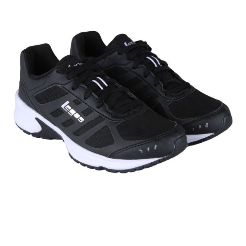 Jual Sepatu League Legas Hitam Cowo Cewe Atom La U Running Shoes Pria ...
