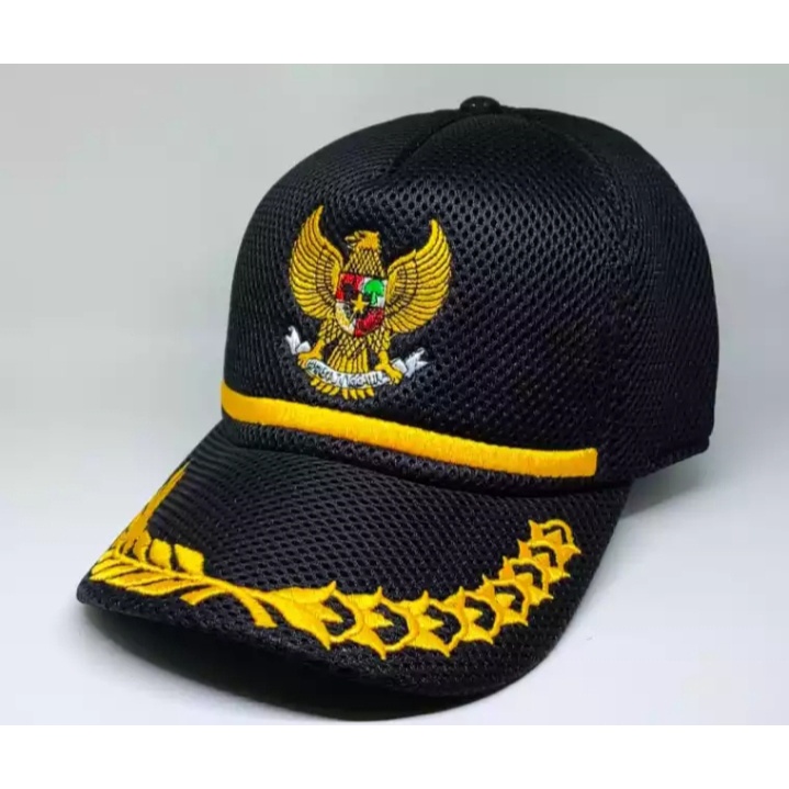 Jual (COD) NEW TOPI GARUDA BORDIR / LAMBANG NEGARA REPUBLIK INDONESIA ...